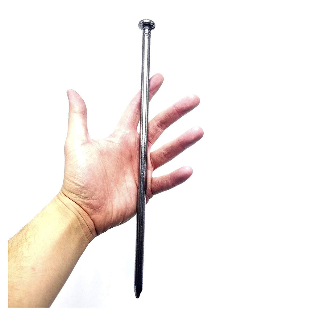 12"-in x 3/8-in Spike Timber, Edging & Landscape Anchoring Spikes, Gri ...