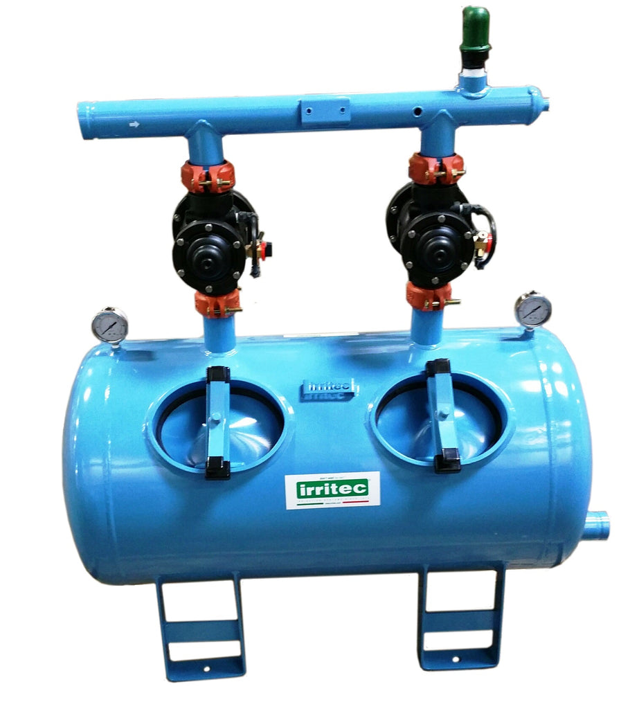 M4-DCM3 - Irritec Dual Chamber Sand Media Irrigation Filter 3" Grooved ...