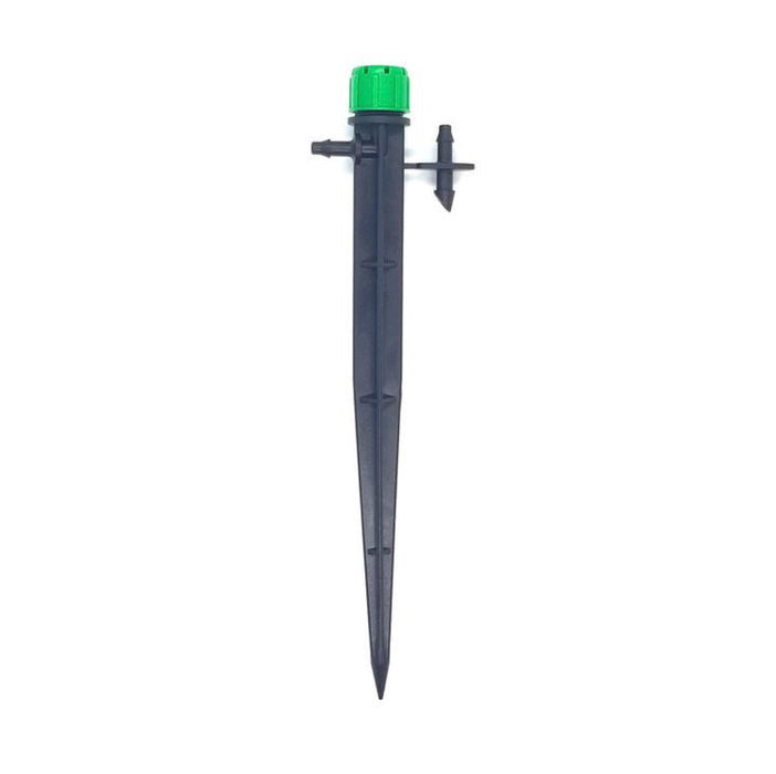 Adjustable Dripper 0-18.5 GPH (0-70 LPH) on Stake — onestopoutdoor.com